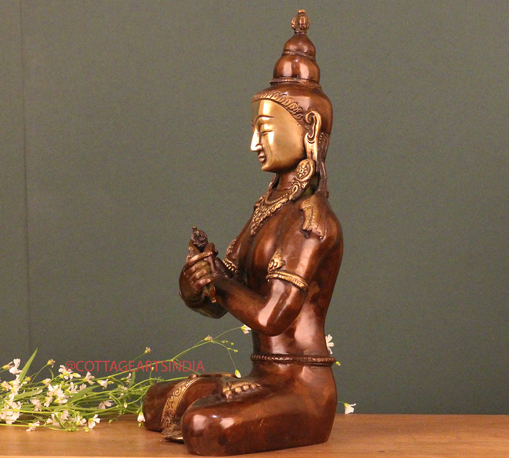 Brass Buddha Vajra Sattva